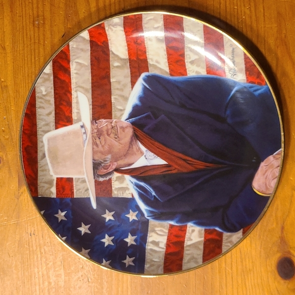 Franklin Mint | Accents | John Wayne Cowboy Legend Plate | Poshmark